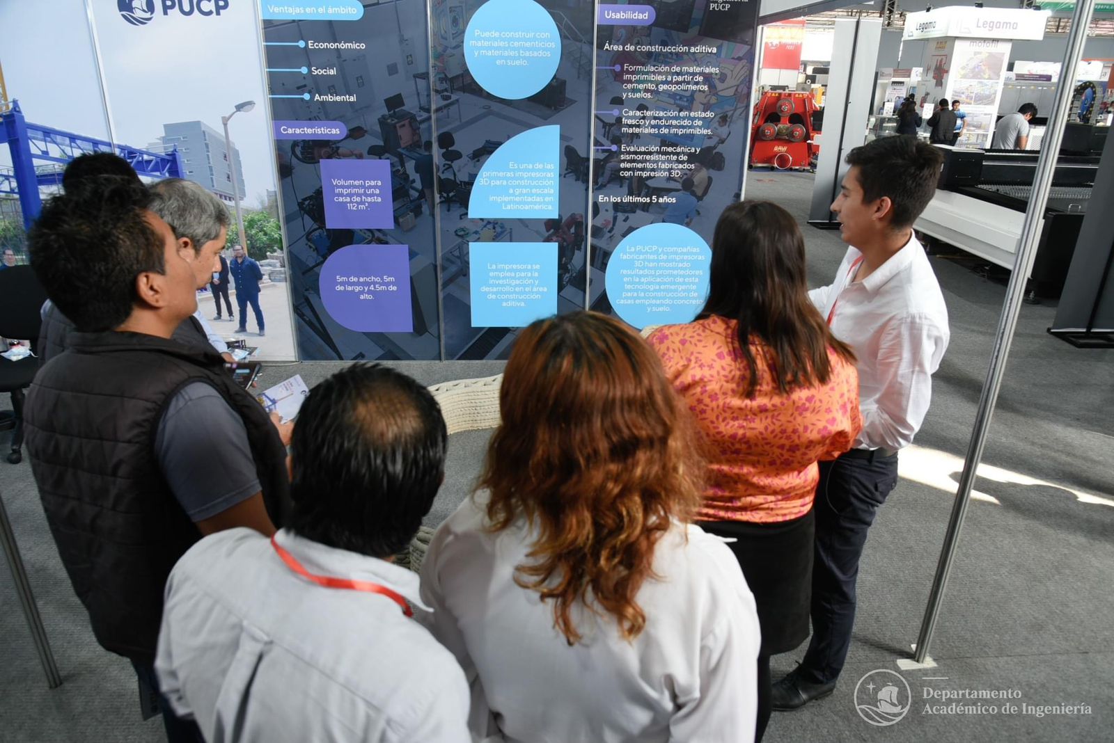 Ingeniería PUCP se hizo presente en la Expo Perú Industrial con la ...